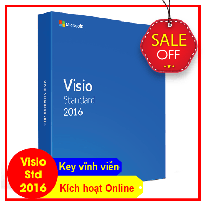Key Visio Standard 2016 - Chuẩn Hãng - Siêu Thị Bản Quyền