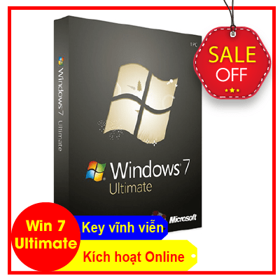 Key Windows 7 Ultimate - Chuẩn Hãng - Siêu Thị Bản Quyền Phần Mềm